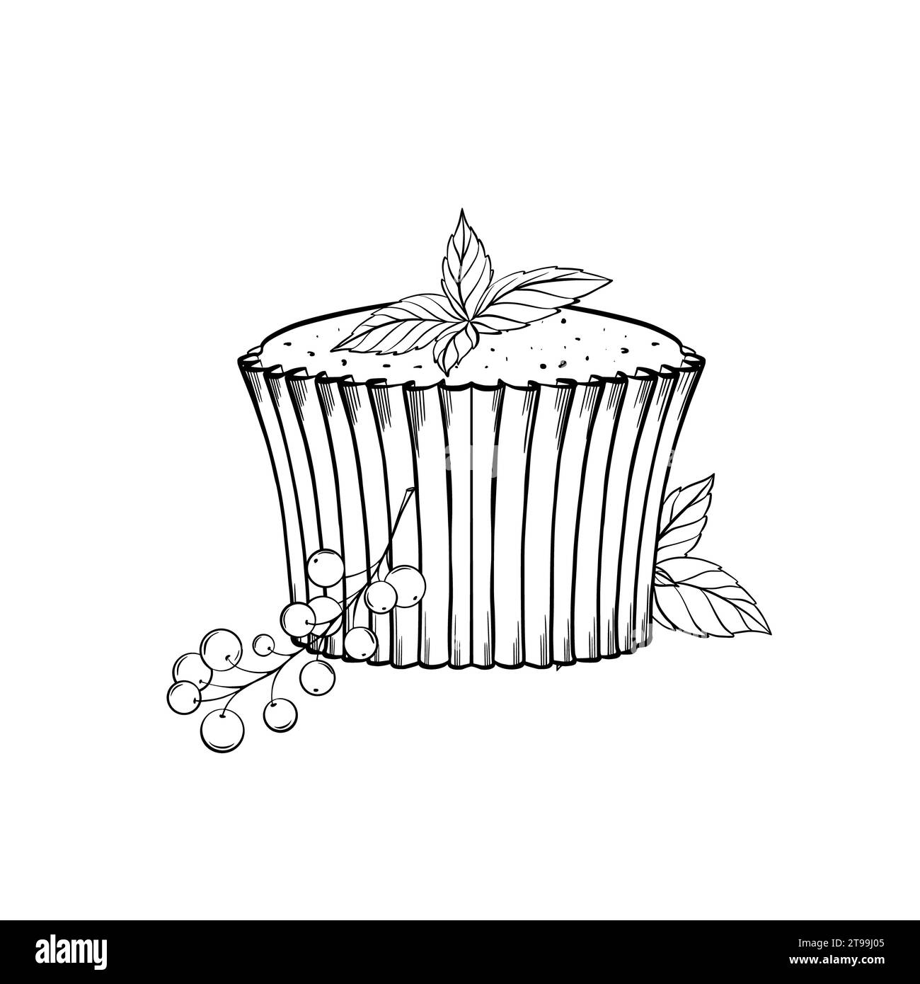 Classical dessert Black and White Stock Photos & Images - Alamy