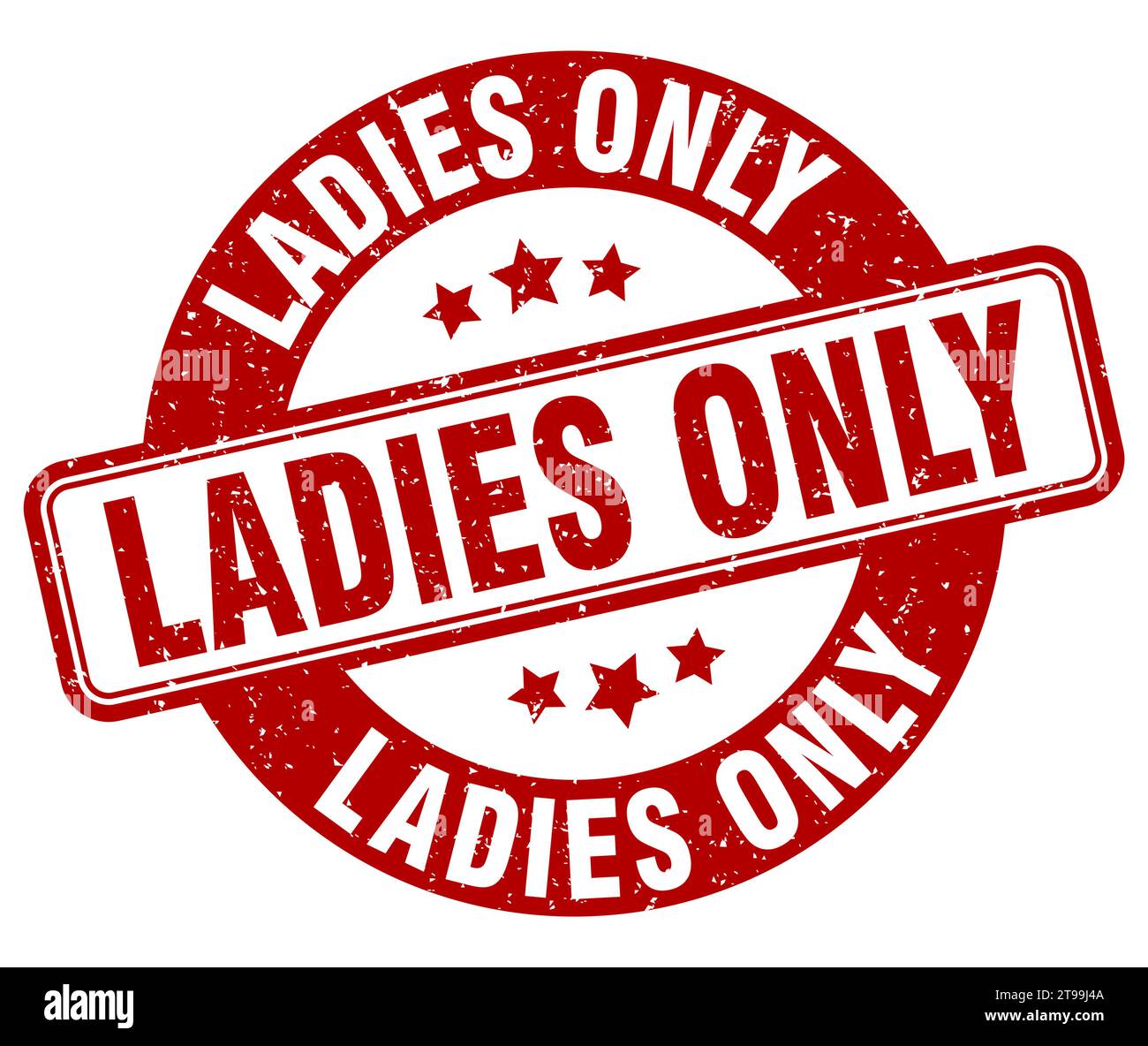 ladies only stamp. ladies only sign. round grunge label Stock Vector ...