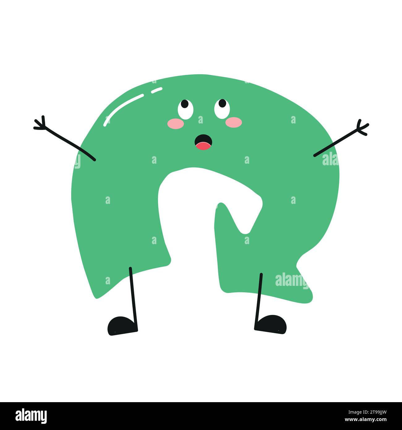 Funny cute happy arrow ,baby face,kawaii characters . Vector child ...