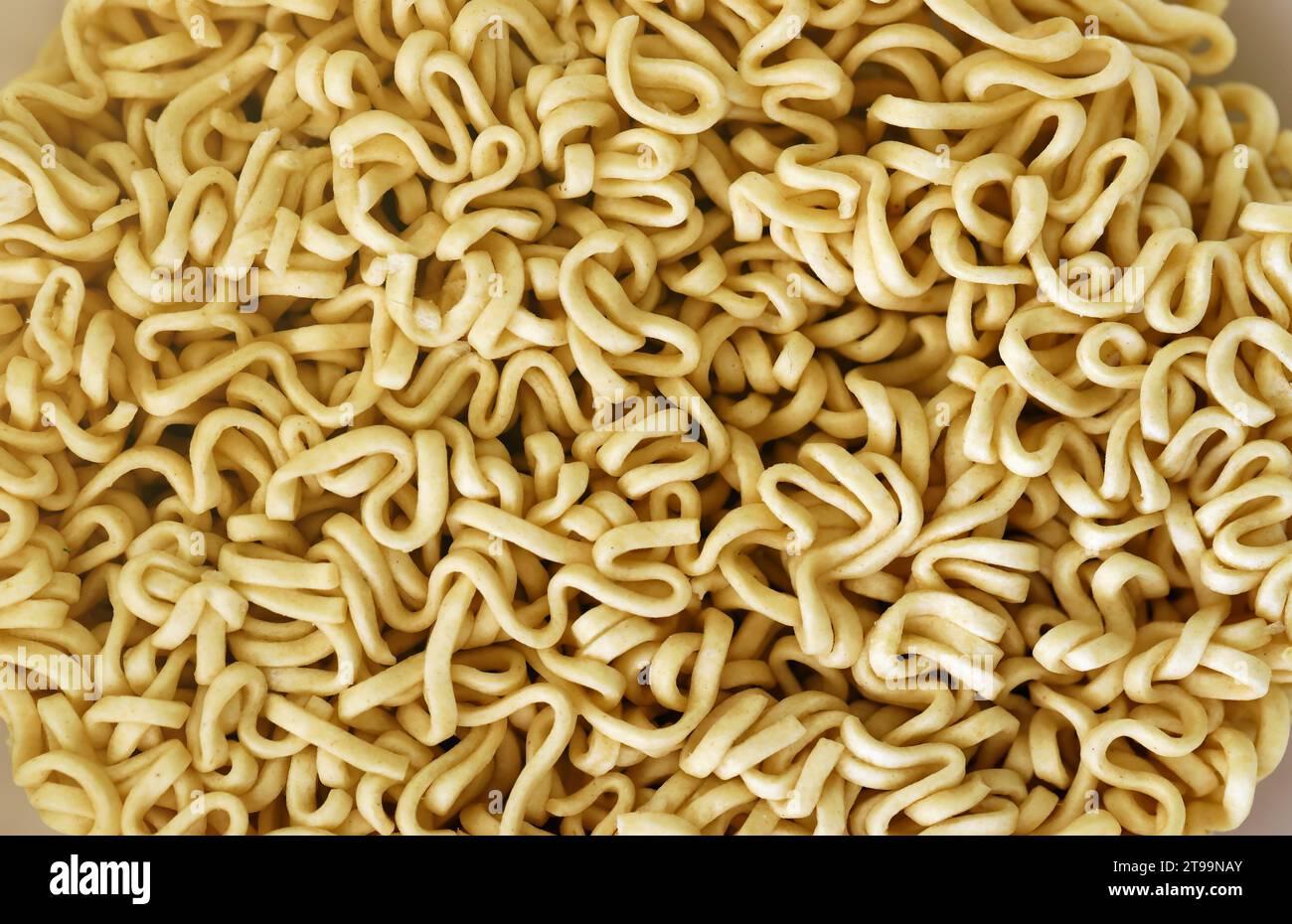 Traditional asian instant noodles texture for background close up ...