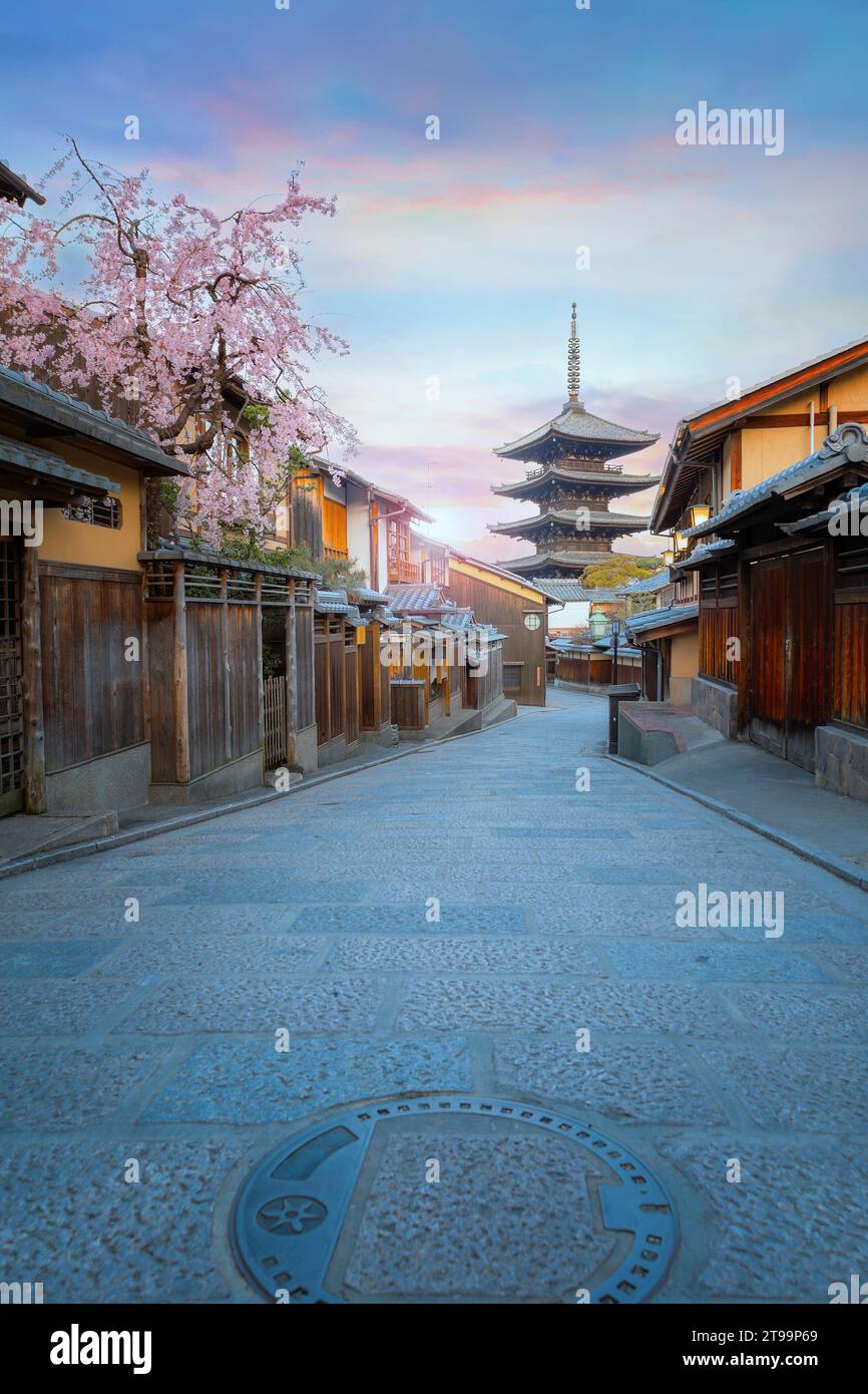 Kyoto, Japan - March 30 2023: The Yasaka Pagoda known as Tower of ...