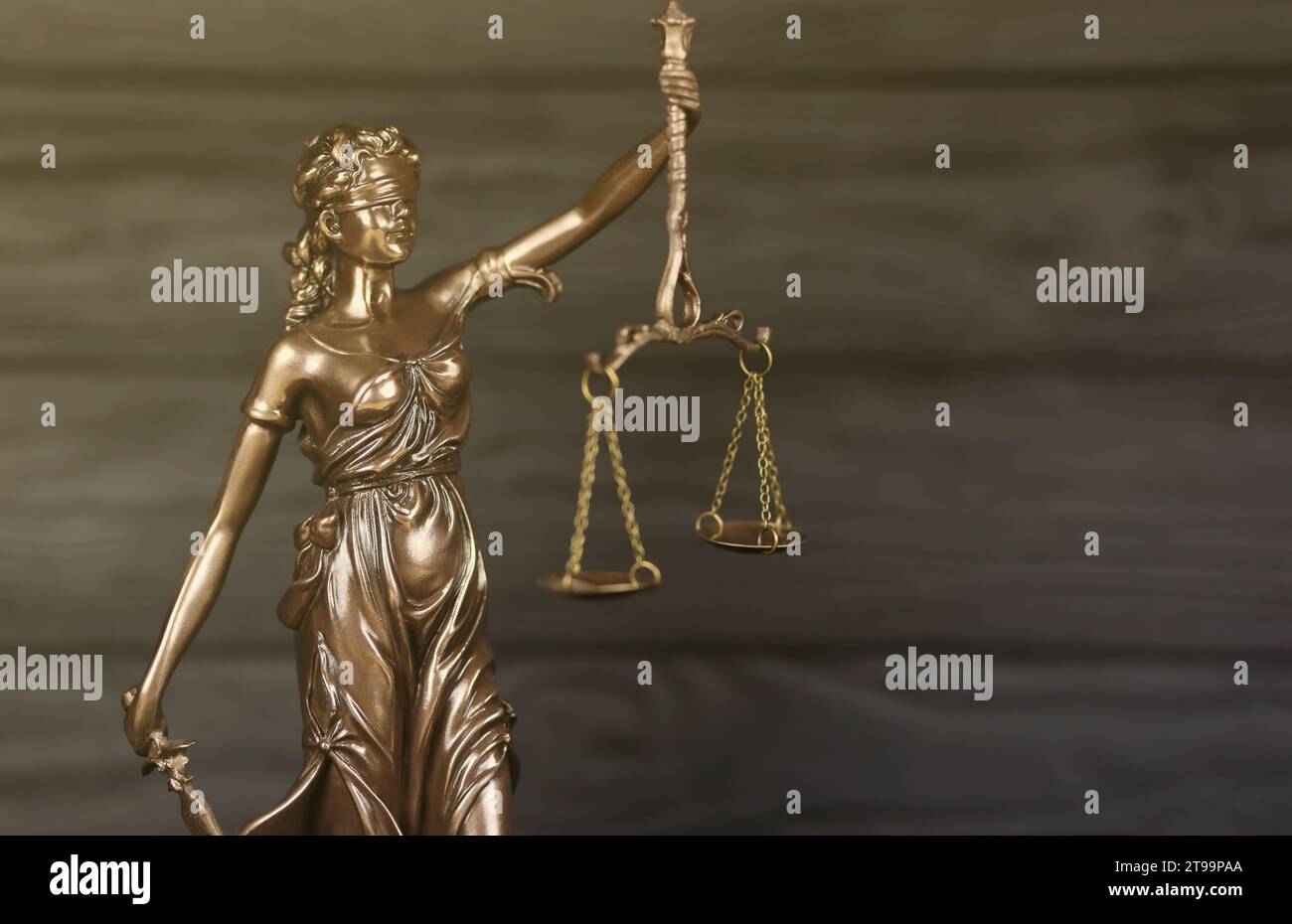 The Statue of Justice - lady justice or justitia the Roman goddess of ...