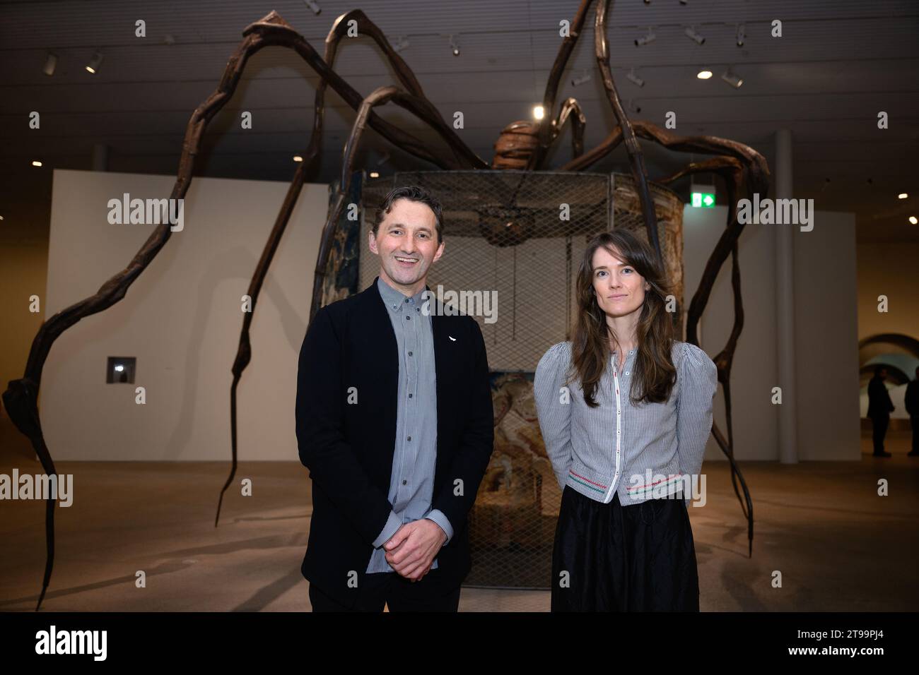 Art Gallery of NSW head Curator of International Art Justin Paton and ...