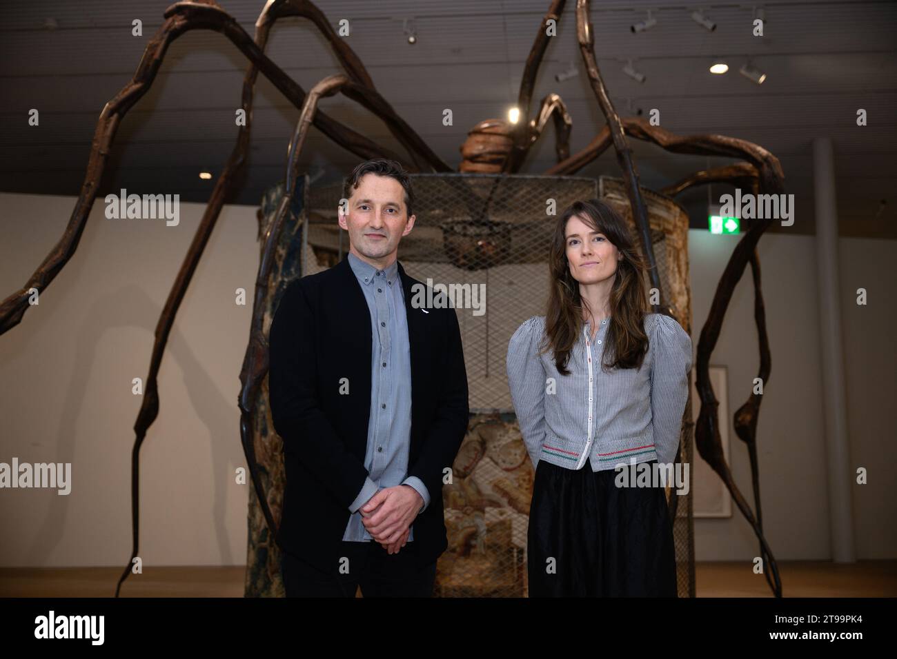 Art Gallery of NSW head Curator of International Art Justin Paton and ...