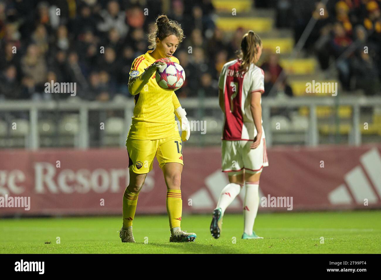 Rome, Italy, 23 Nov, 2023 Camelia Ceasar of AS Roma at the Roma vs Ajax ...