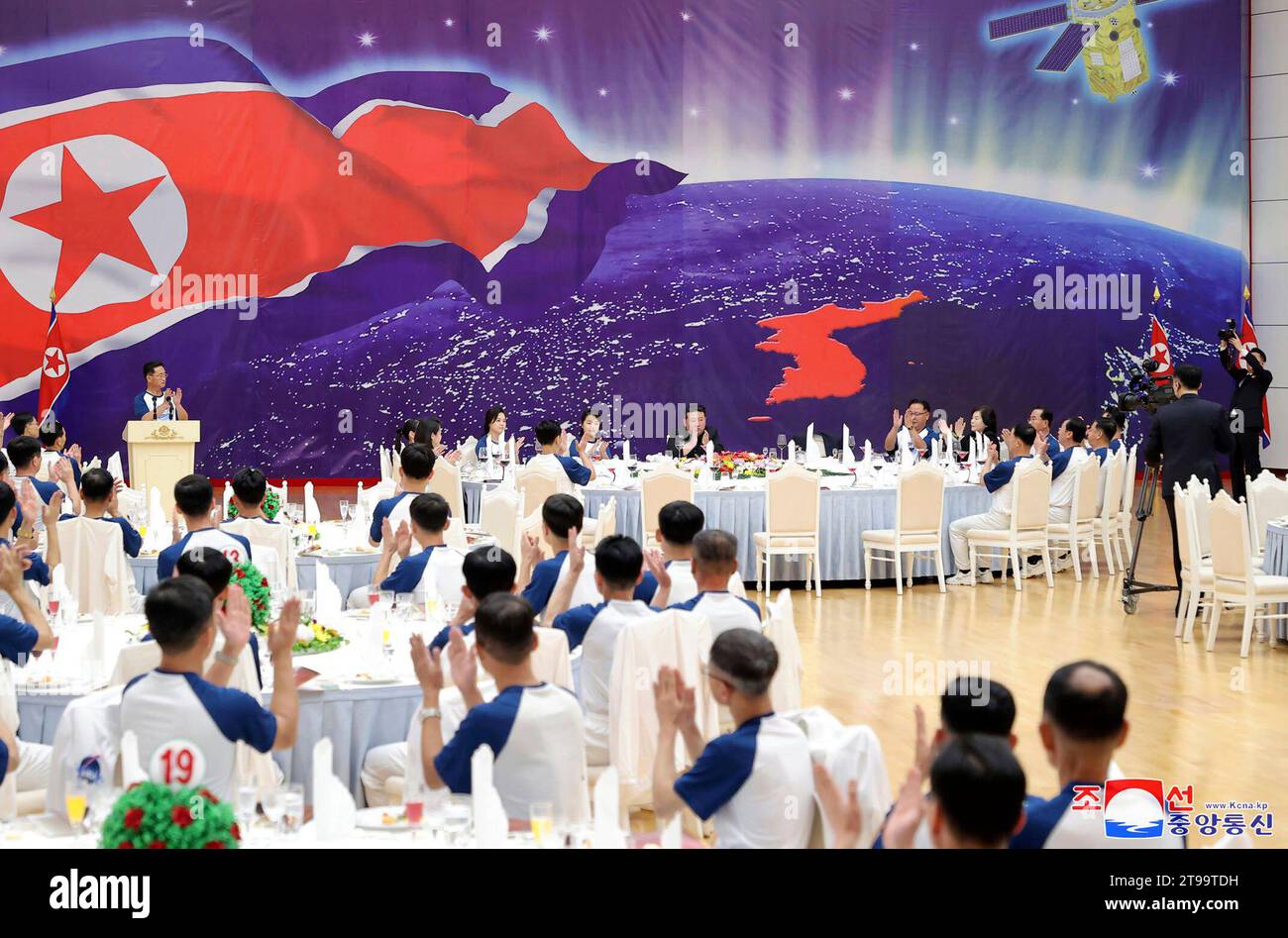 This photo provided by the North Korean government, North Korean leader ...