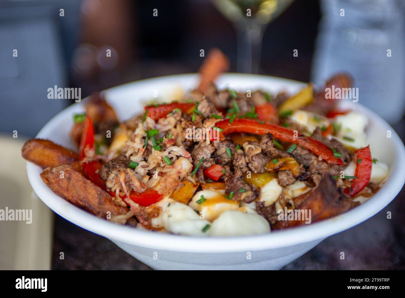 Poutine bowl hi-res stock photography and images - Alamy