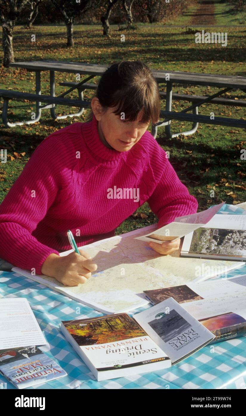 Trip planning, Willamette Mission State Park, Oregon Stock Photo - Alamy