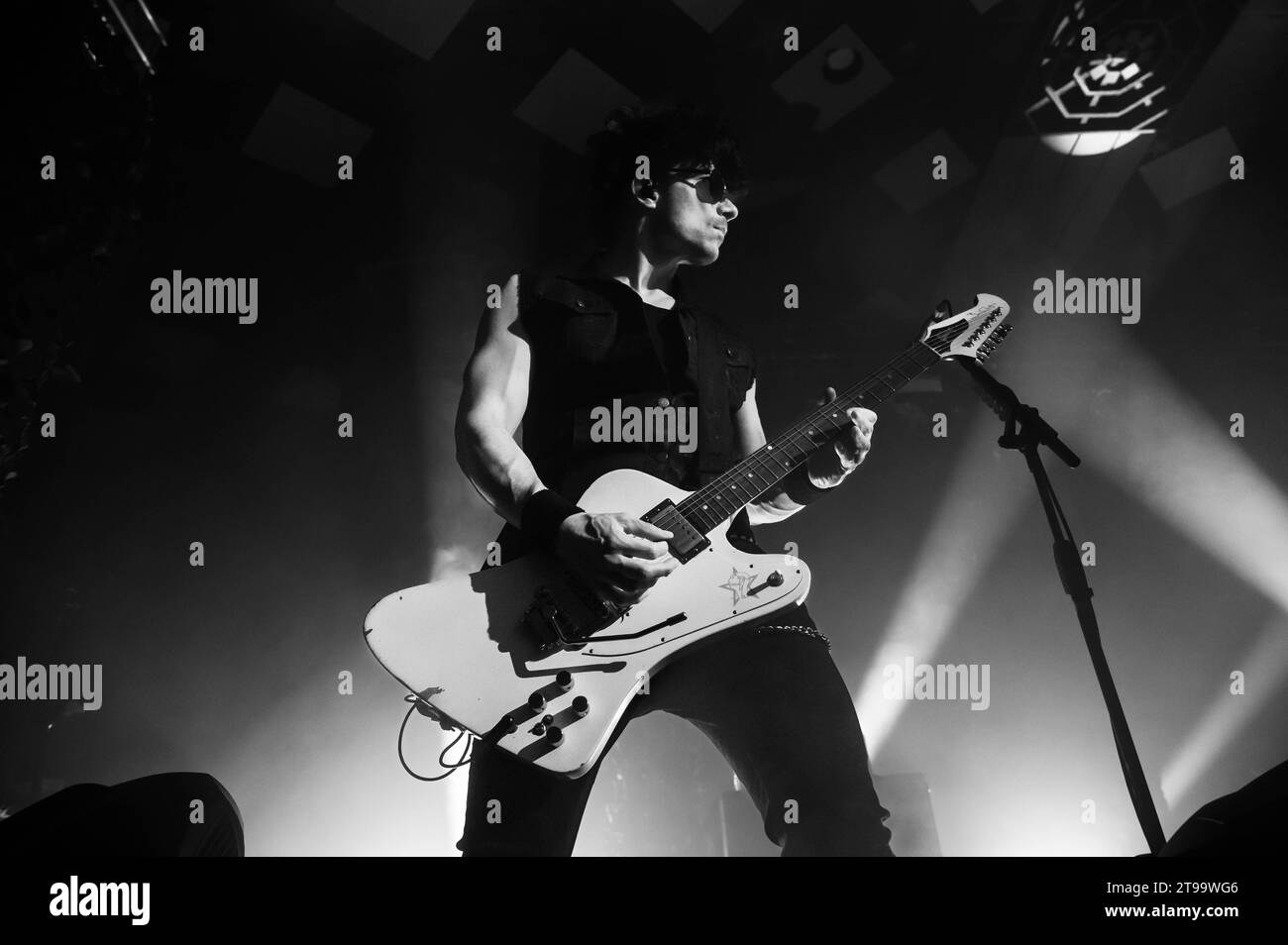 Photographs of Ben Christo of Sisters of Mercy performing at Barrowland ...