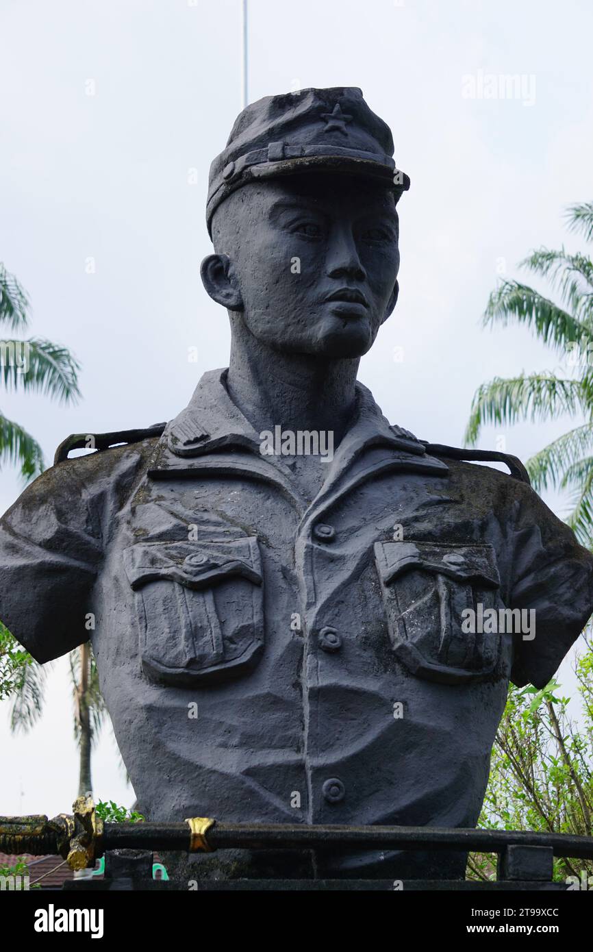 Soedanco Soepriyadi monument. He is Indonesian hero from Blitar and the ...