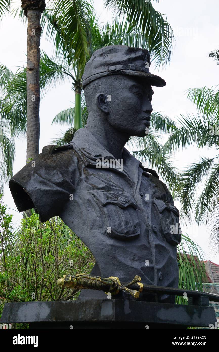 Soedanco Soepriyadi monument. He is Indonesian hero from Blitar and the ...