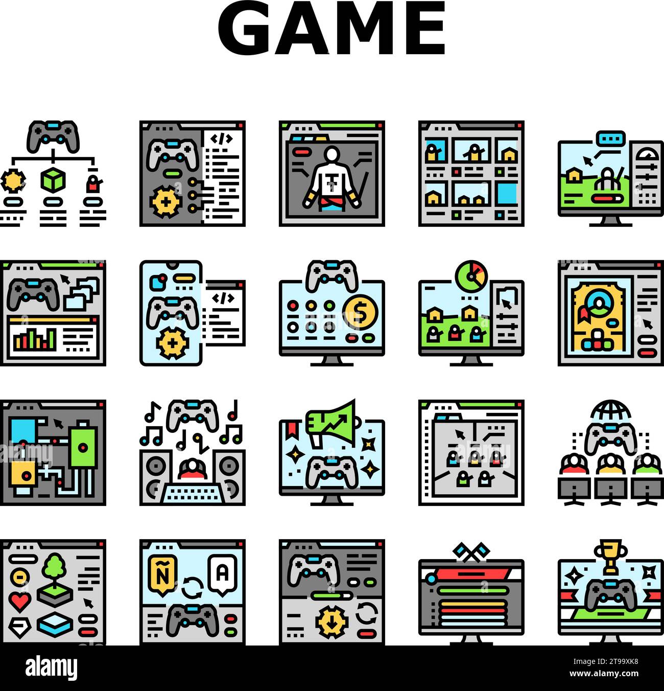 Virtual studio illustrations hi-res stock photography and images - Alamy