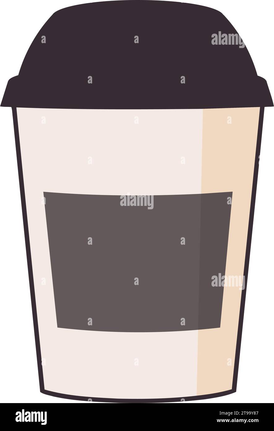 reusable coffee cup object Stock Vector Image & Art - Alamy