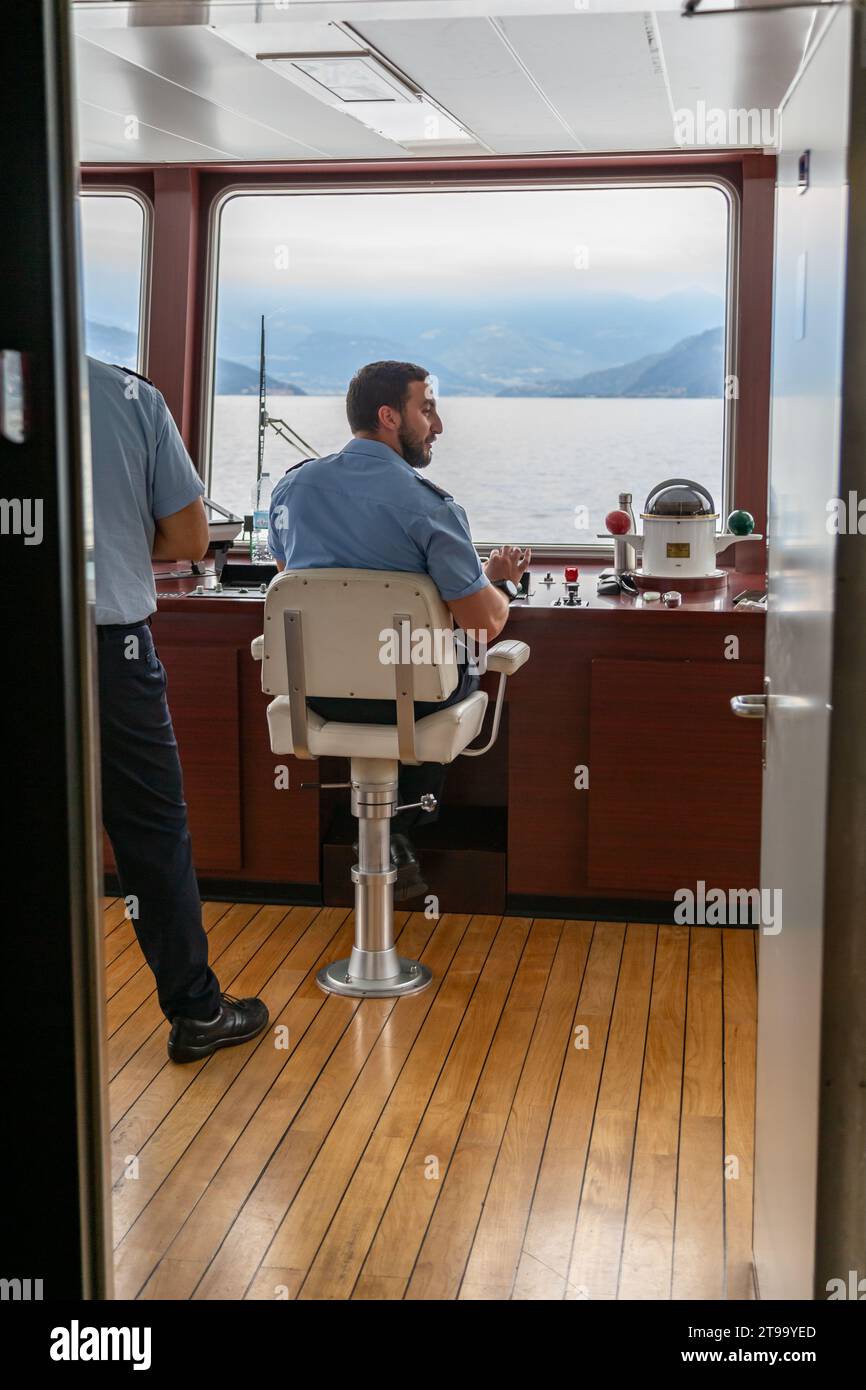 Captains chair hi-res stock photography and images - Alamy