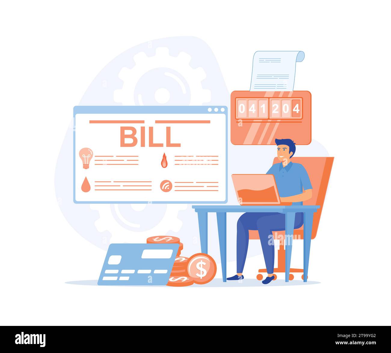 Sustainability, Energy efficiency in household and industry. Person ...