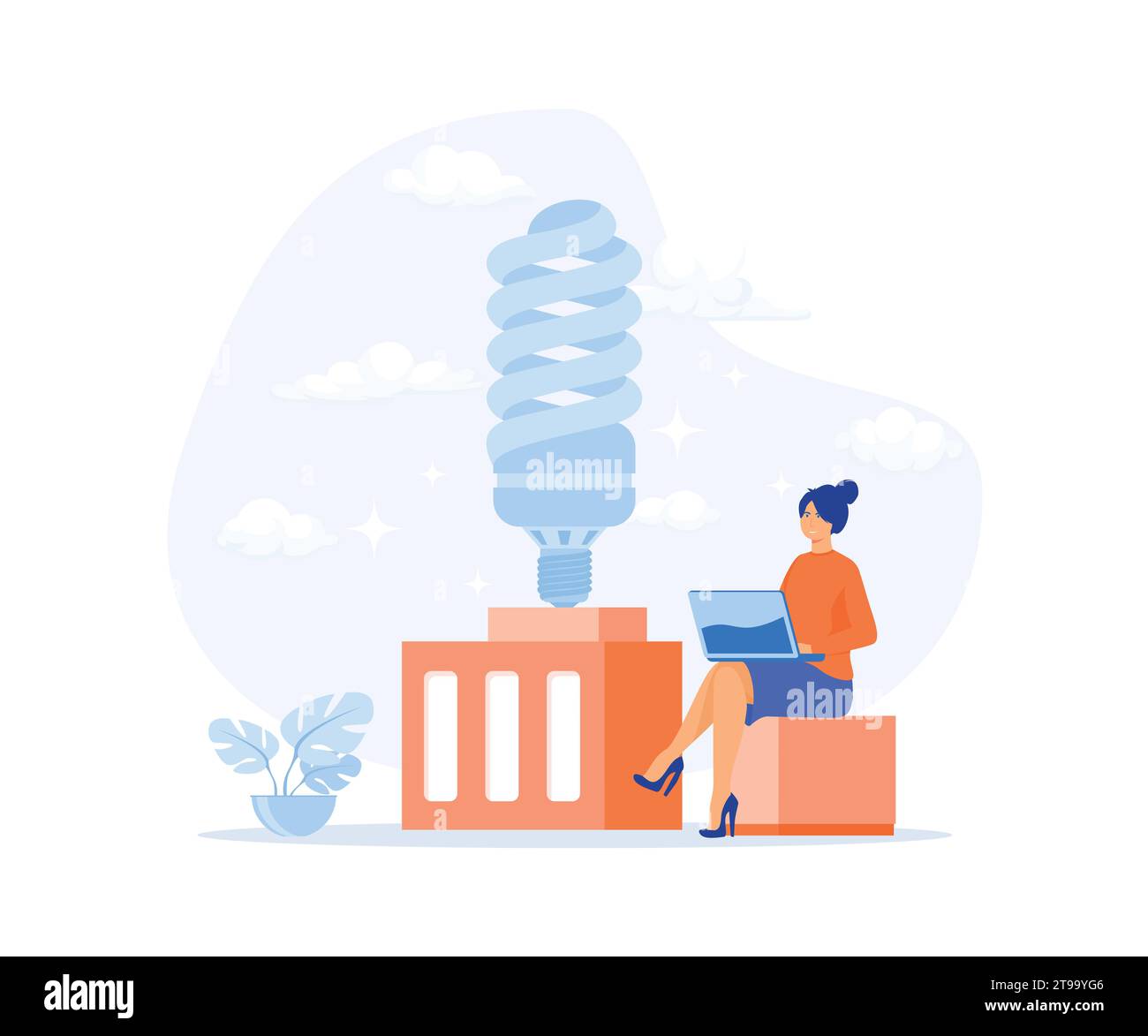 Sustainability, Characters reduce energy consumption at home, unplug ...