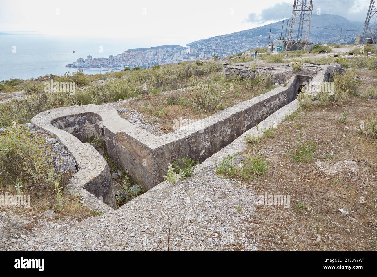 The Monastery of 40 Saints in Sarande, Albania Stock Photo - Alamy