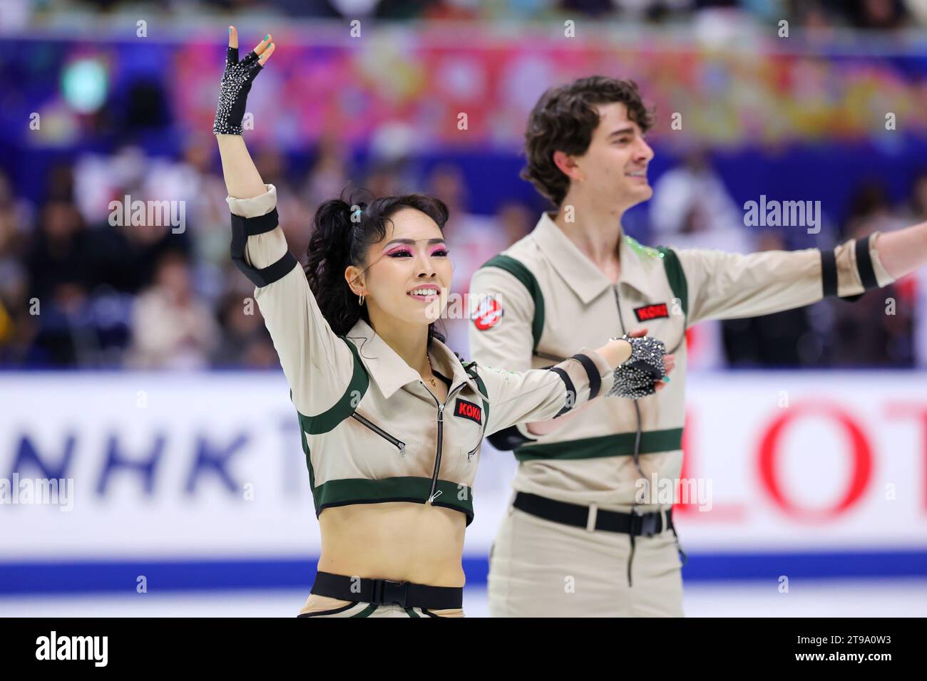 Towa Pharmaceutical RACTAB Dome, Osaka, Japan. 24th Nov, 2023. Misato ...