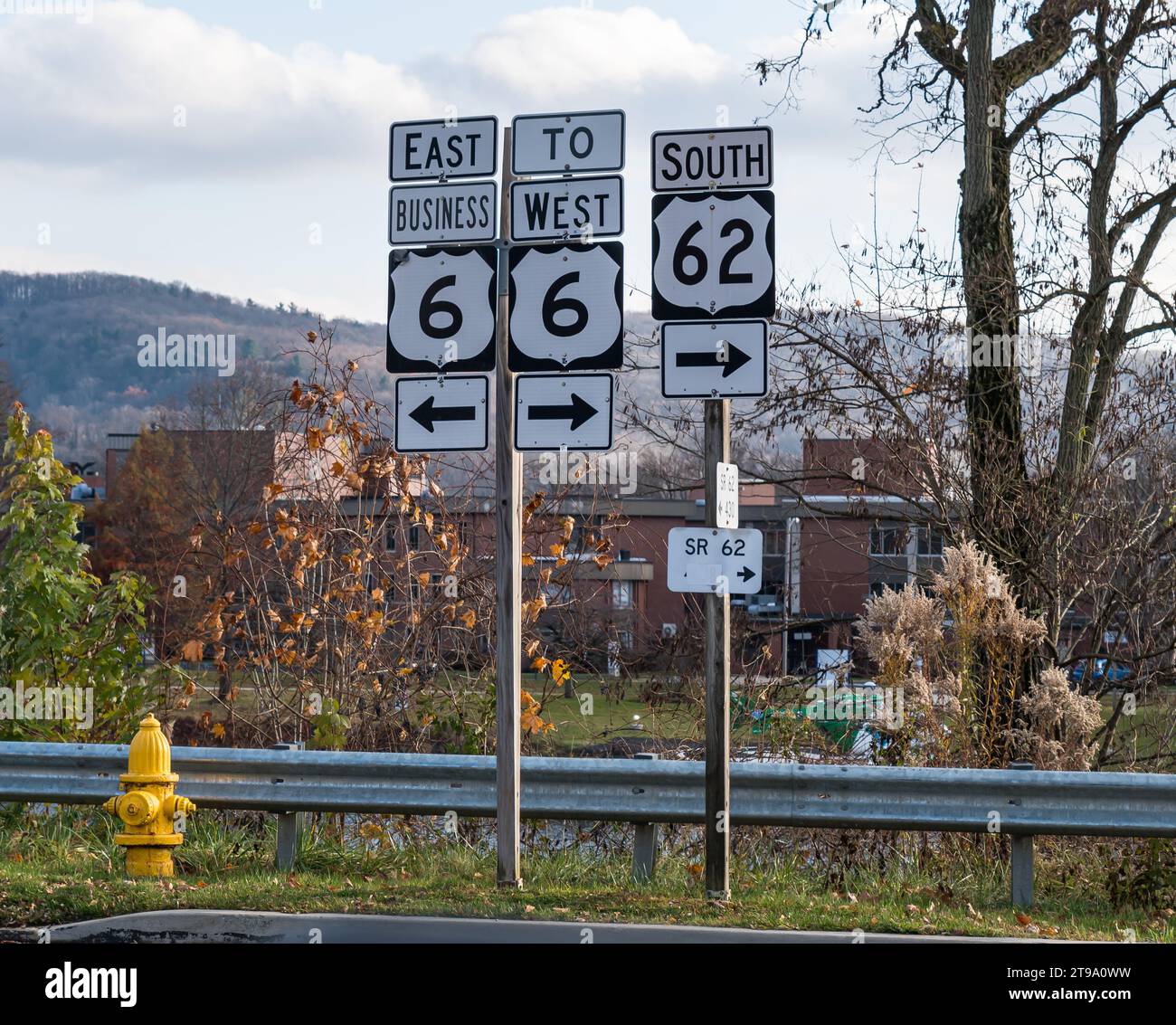 State routes hi-res stock photography and images - Alamy
