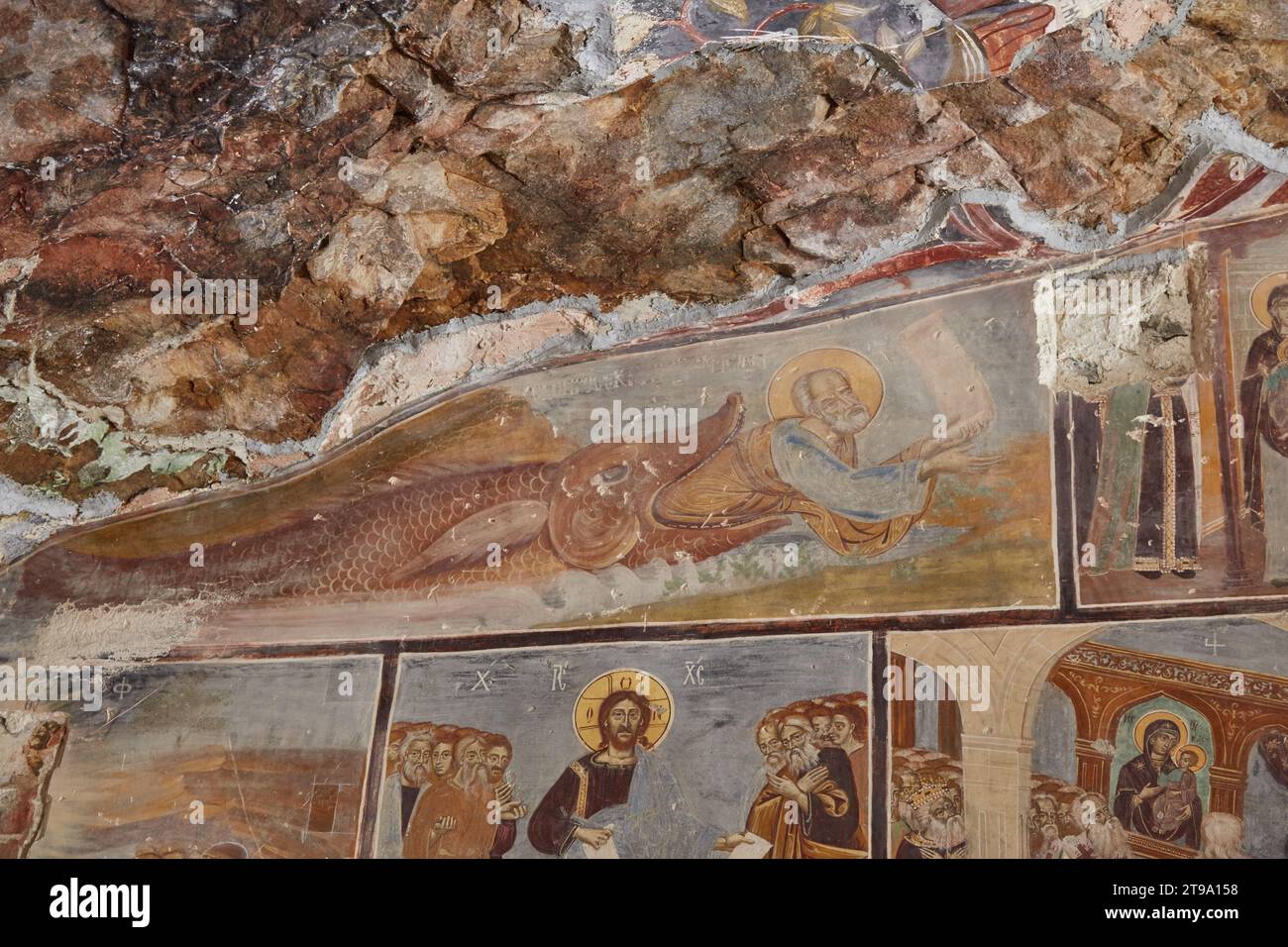 The stunning Sumela Monastery in the eastern Turkish province of ...