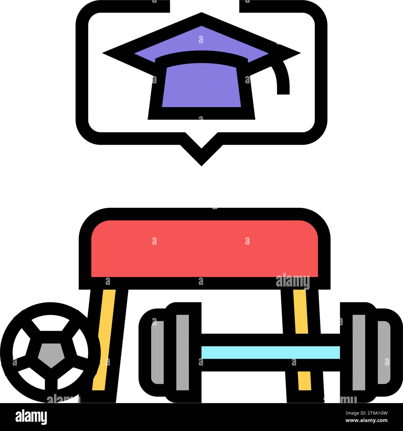 Education symbol african school girl Stock Vector Images - Alamy