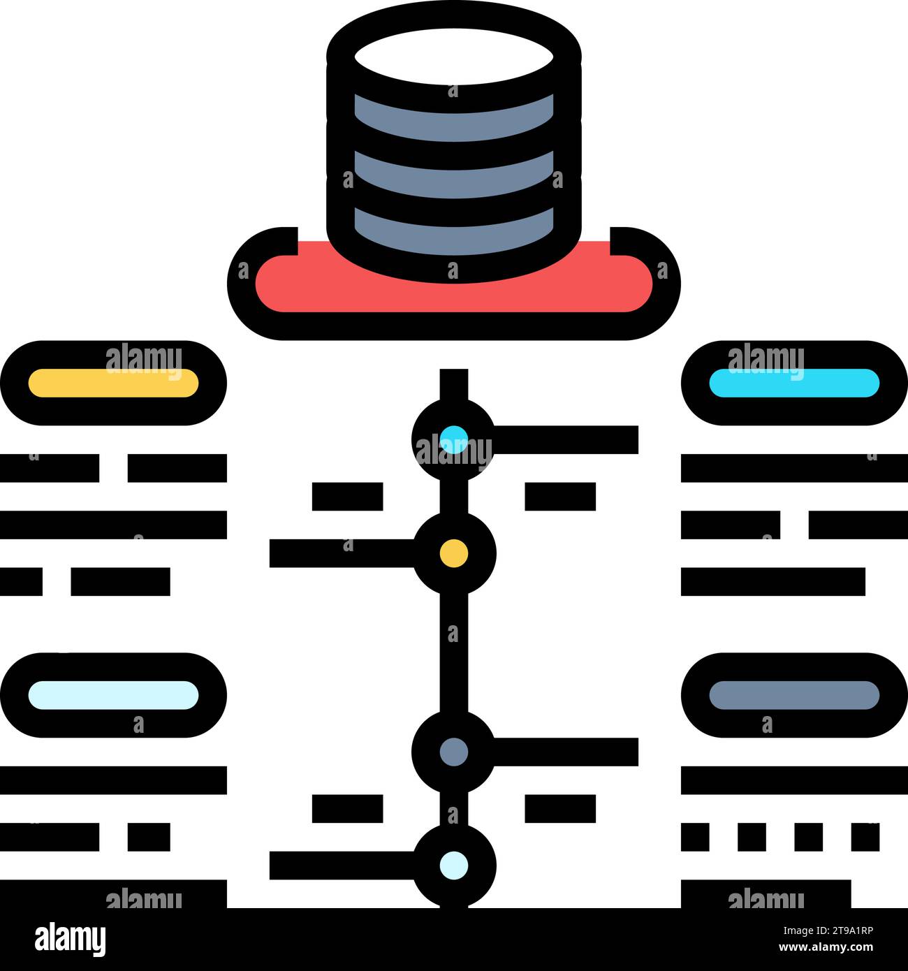 software deployment color icon vector illustration Stock Vector Image ...