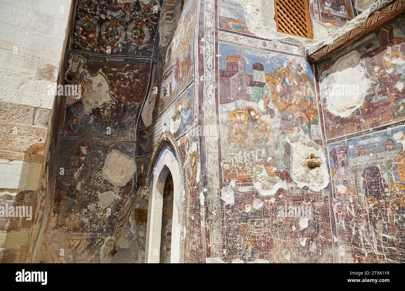 The stunning Sumela Monastery in the eastern Turkish province of ...