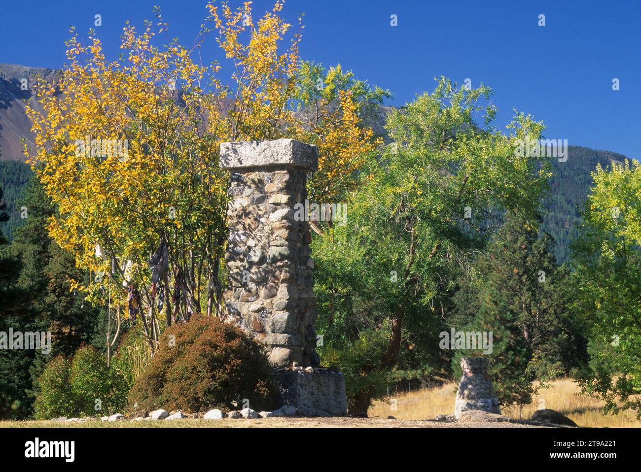 Chief Old Joseph grave, Nez Perce National Historic Park, Oregon Stock ...