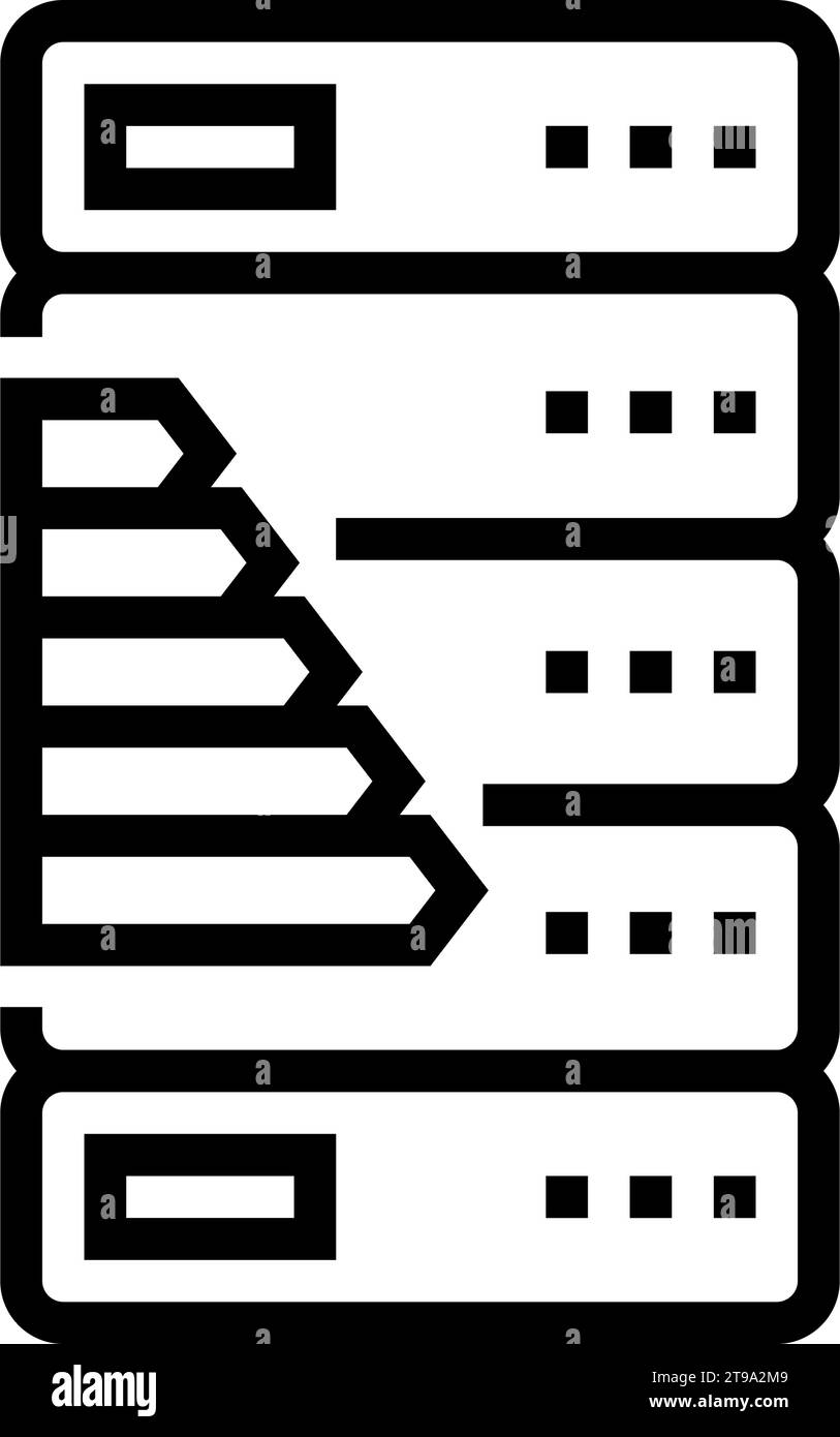 heat pump energy efficient line icon vector illustration Stock Vector ...