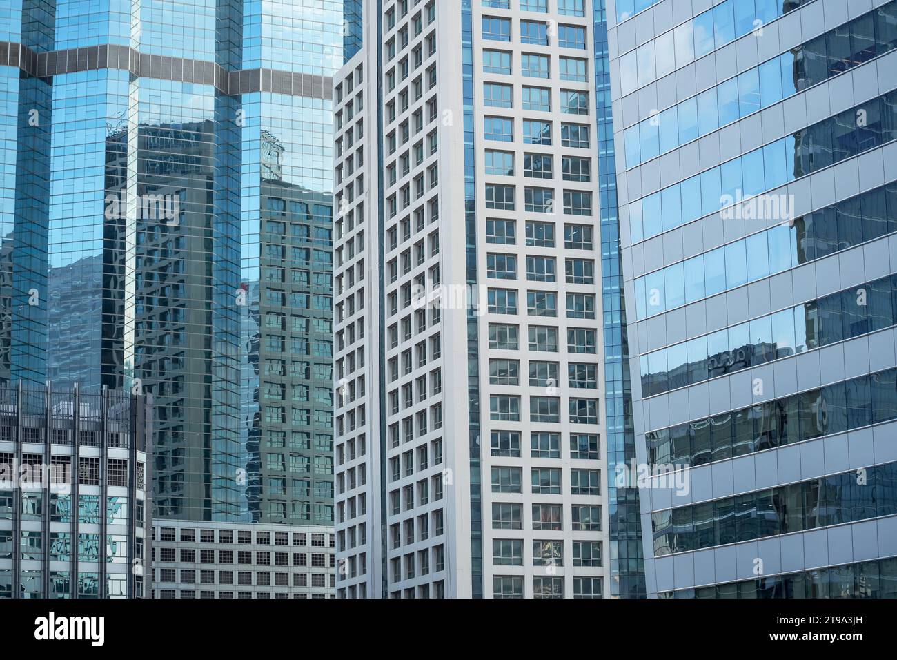 Texture plexus weave window skyscrapers facade Stock Photo - Alamy