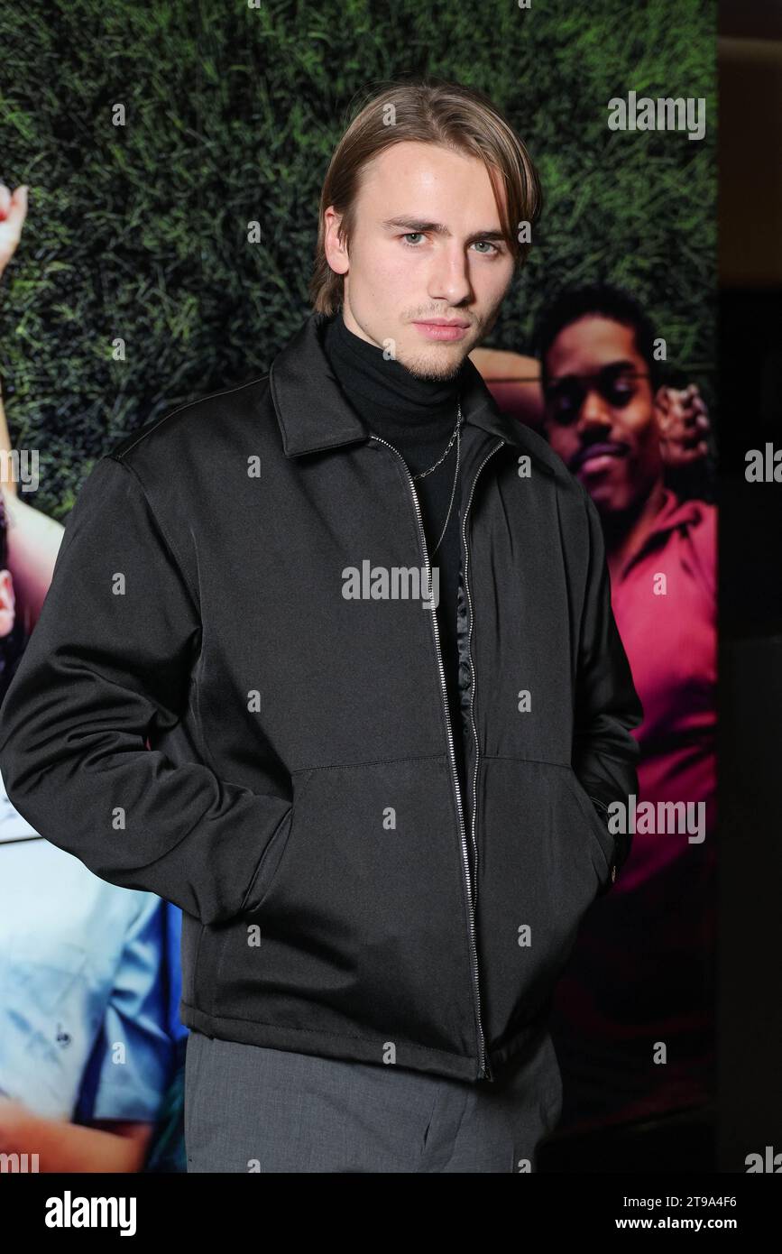 Paris, France. 23rd Nov, 2023. Paul Beaurepaire attends the premiere of ...