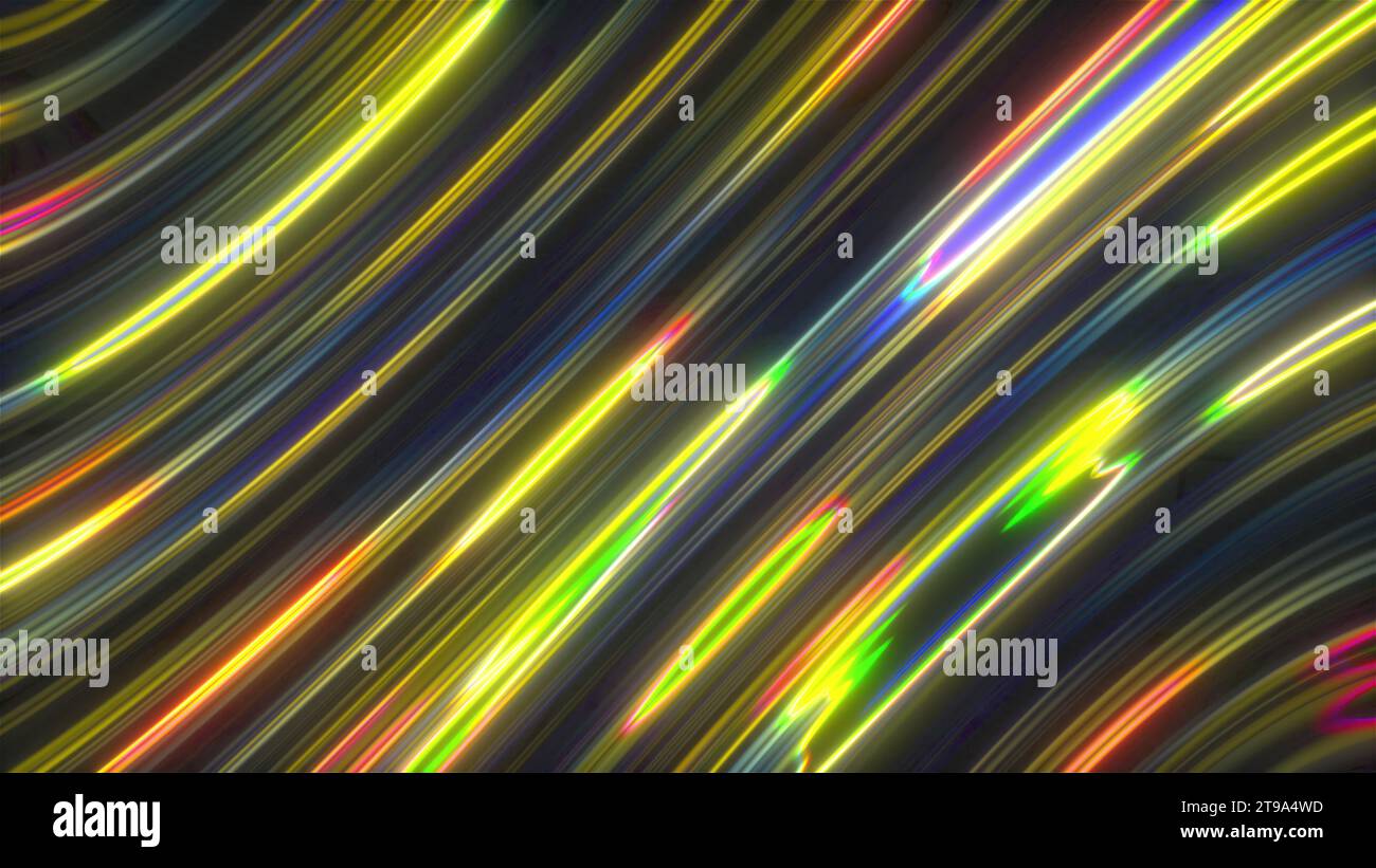 Glow diagonal lines. Computer generated 3d render Stock Photo - Alamy