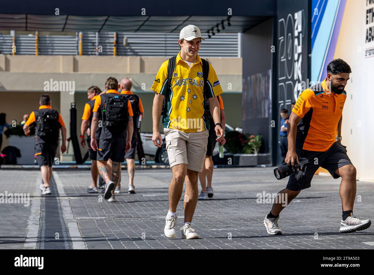 Abu Dhabi, United Arab Emirates, November 23, Oscar Piastri, from ...