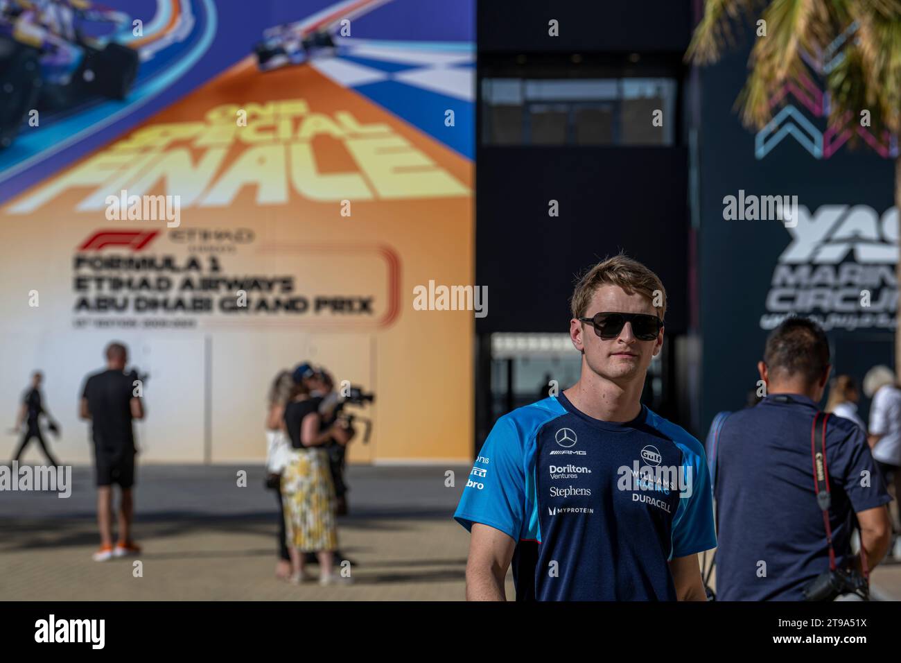 Abu Dhabi, United Arab Emirates, November 23, Logan Sargeant, from USA ...