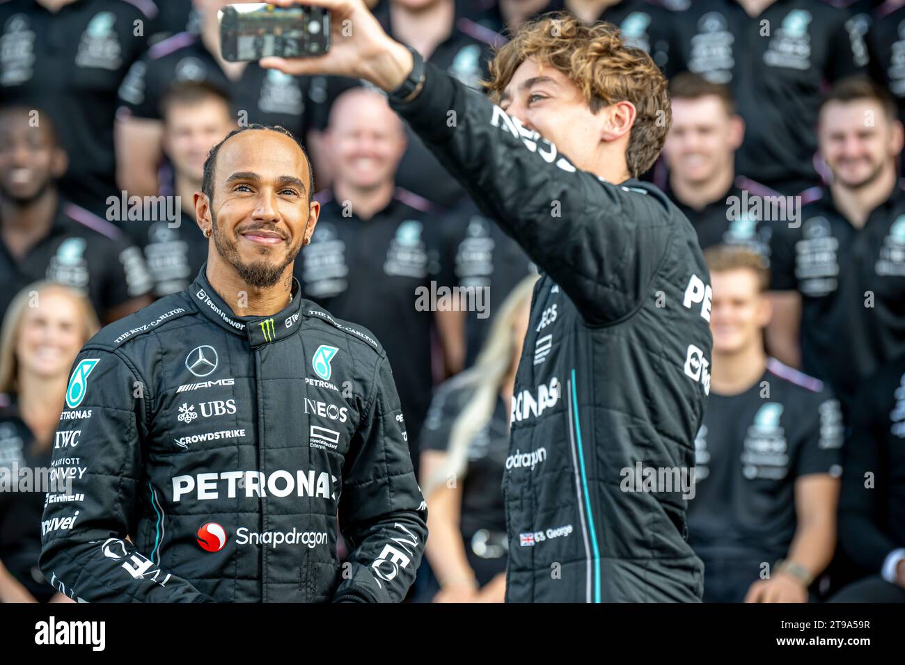 Abu Dhabi, United Arab Emirates, November 23, Lewis Hamilton, from the ...