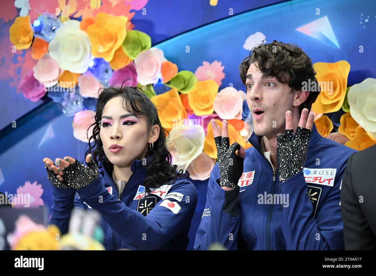 Osaka, Japan. Credit: MATSUO. 24th Nov, 2023. Misato Komatsubara ...