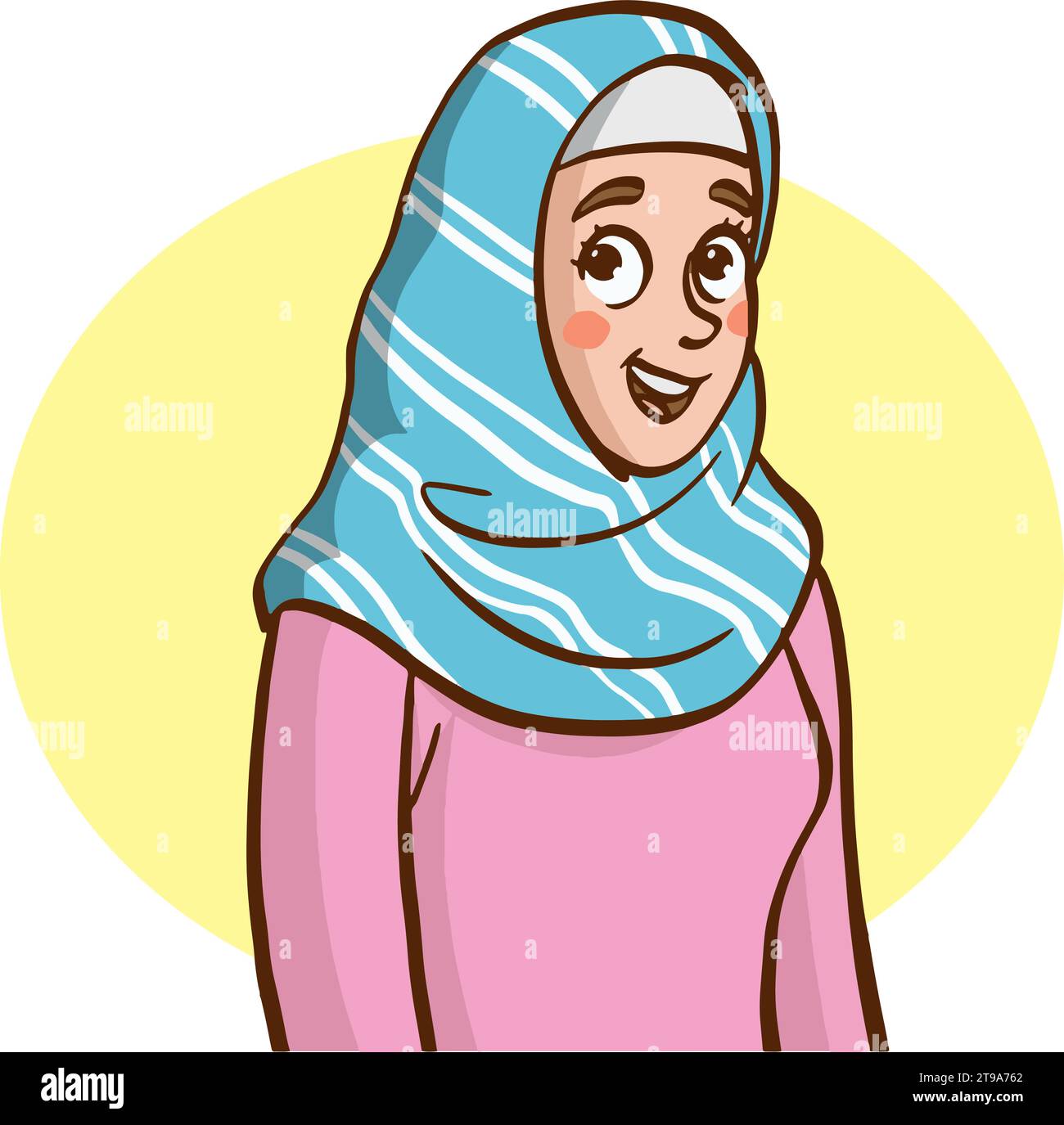 children portrait cartoon vector illustration Stock Vector Image & Art ...