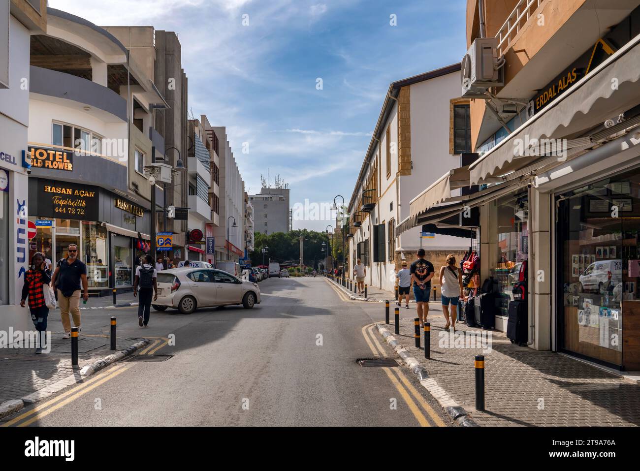Nicosia, (Lefkosia, Lefkosa), North Cyprus- October 24, 2023: Daily ...