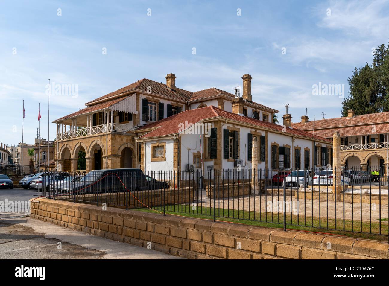 Nicosia, (Lefkosia, Lefkosa), North Cyprus- October 24, 2023: The Law ...