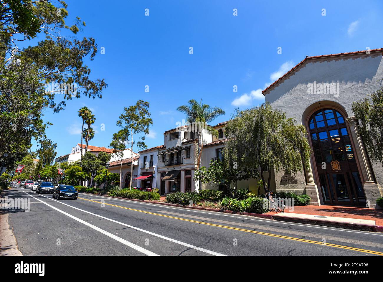 Montecito santa barbara street hi-res stock photography and images - Alamy
