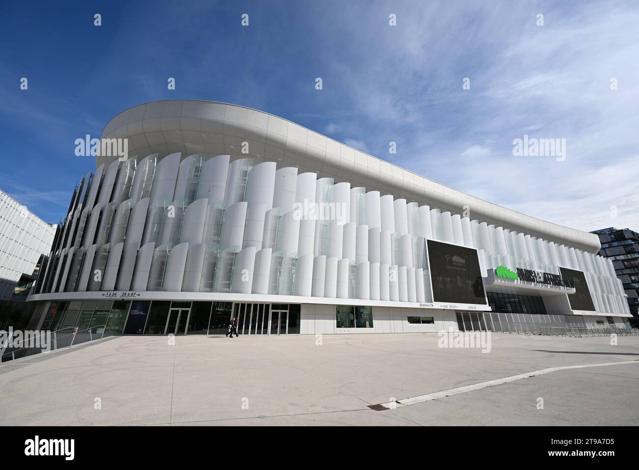 A general view of the Paris La Defense Arena in Paris, France on ...