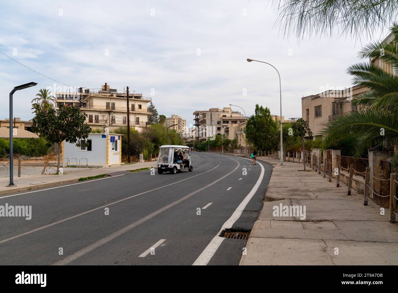 Famagusta (Kapali Maras), North Cyprus - October 26, 2023: Buildings ...