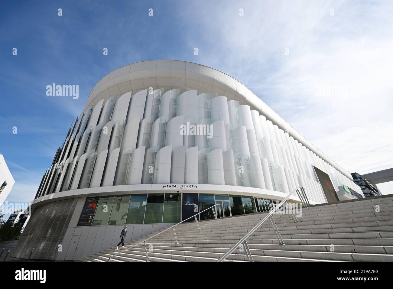 A general view of the Paris La Defense Arena in Paris, France on ...