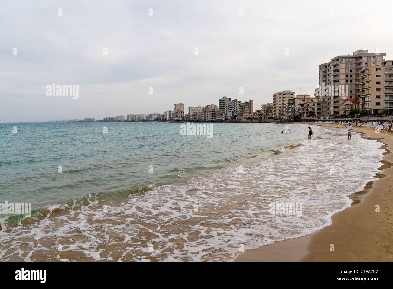 Famagusta (Kapali Maras), North Cyprus - October 26, 2023: Tourists ...