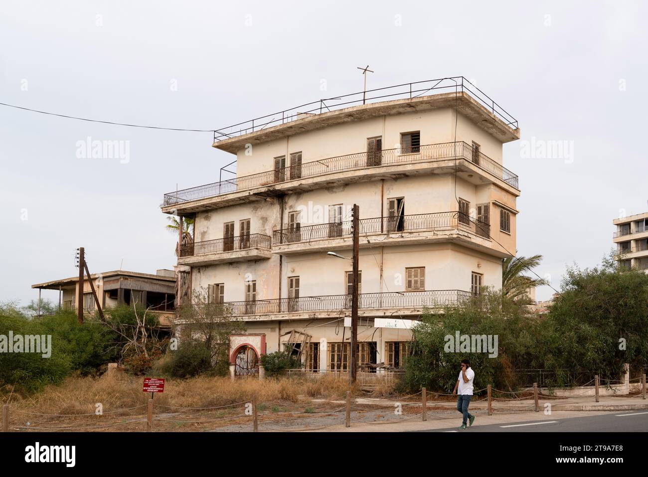 Famagusta (Kapali Maras), North Cyprus - October 26, 2023: Buildings ...