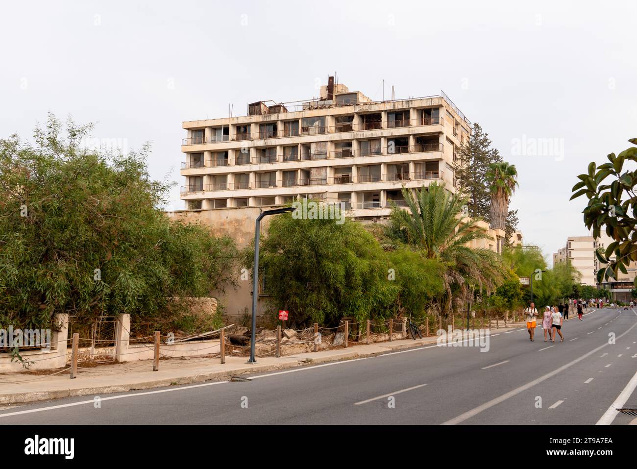 Famagusta (Kapali Maras), North Cyprus - October 26, 2023: Buildings ...