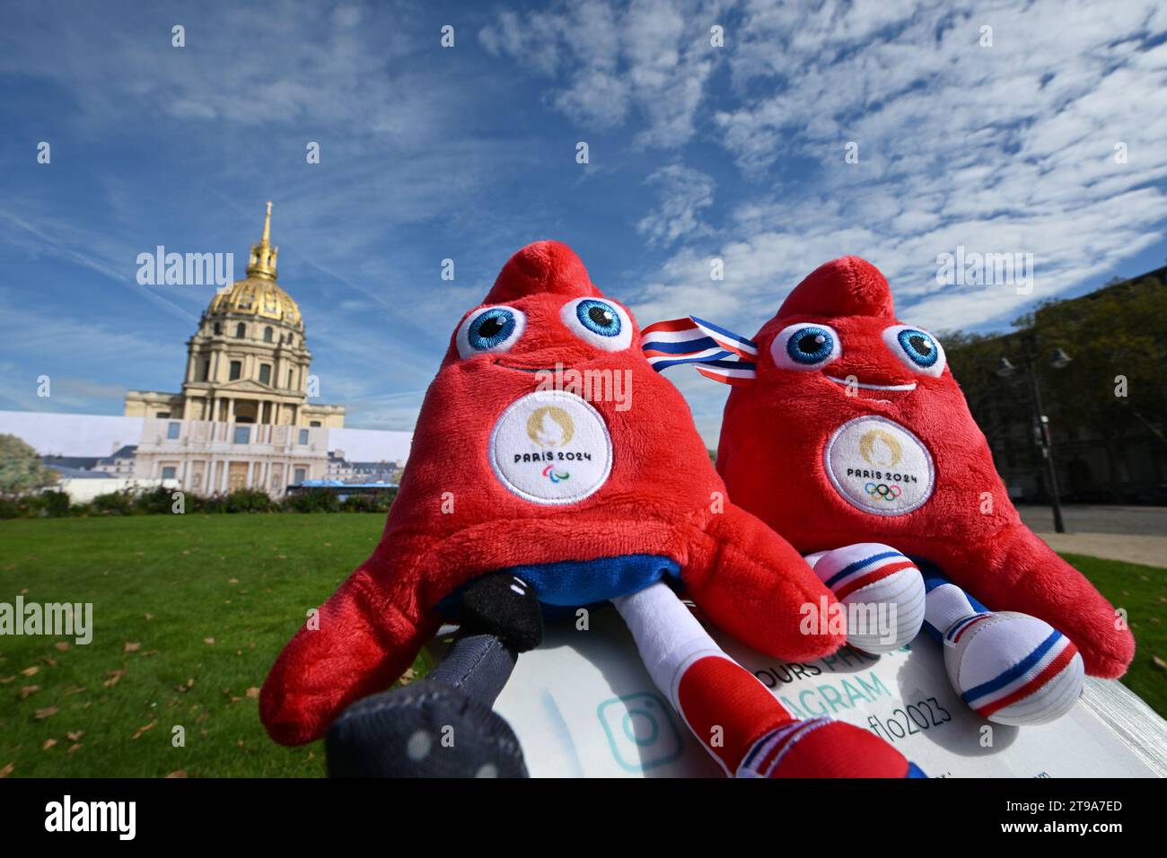 A general view of the Les Invalides in Paris, France on September 25 ...