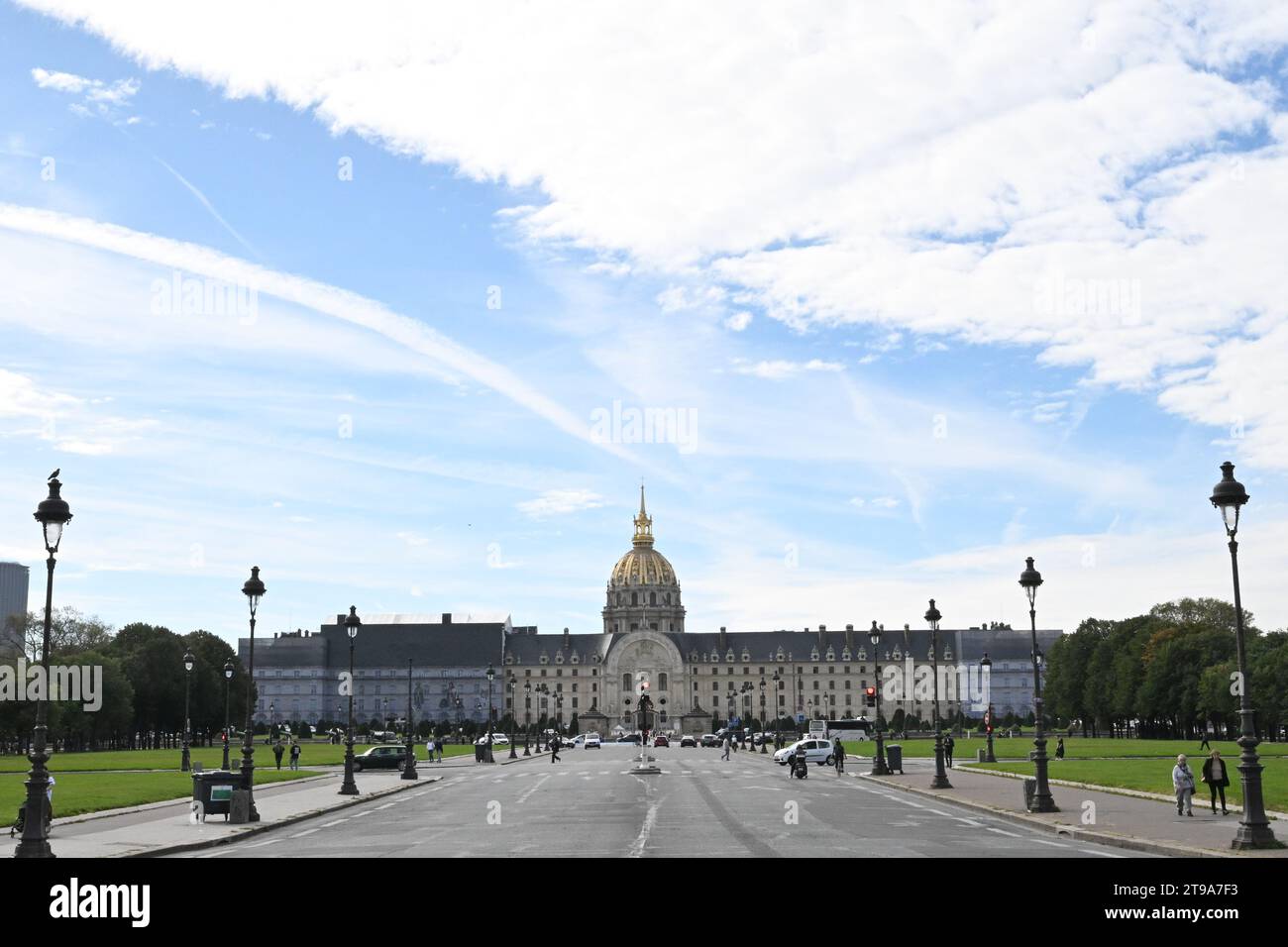 A general view of the Les Invalides in Paris, France on September 25 ...