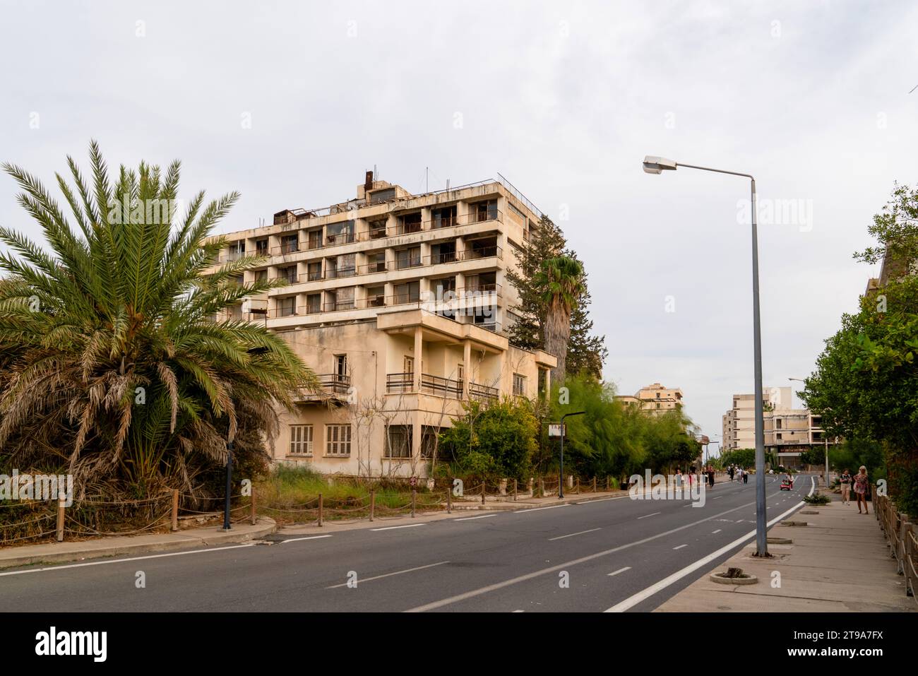 Famagusta (Kapali Maras), North Cyprus - October 26, 2023: Buildings ...
