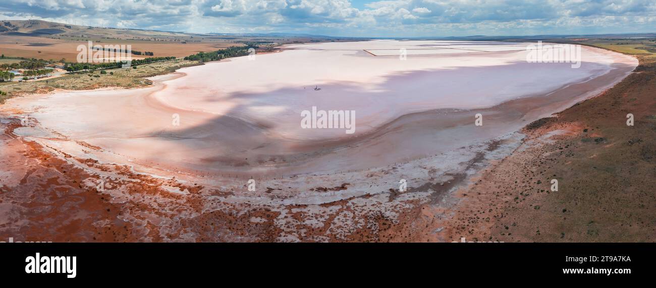 Aerial view bumbunga lake hi-res stock photography and images - Alamy